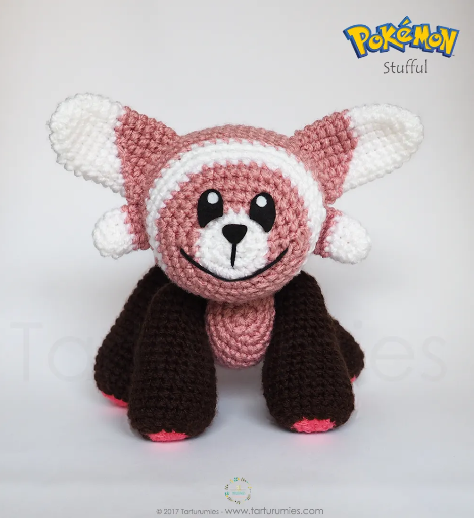 Stufful Pokemon Amigurumi - Croche Uma Arte